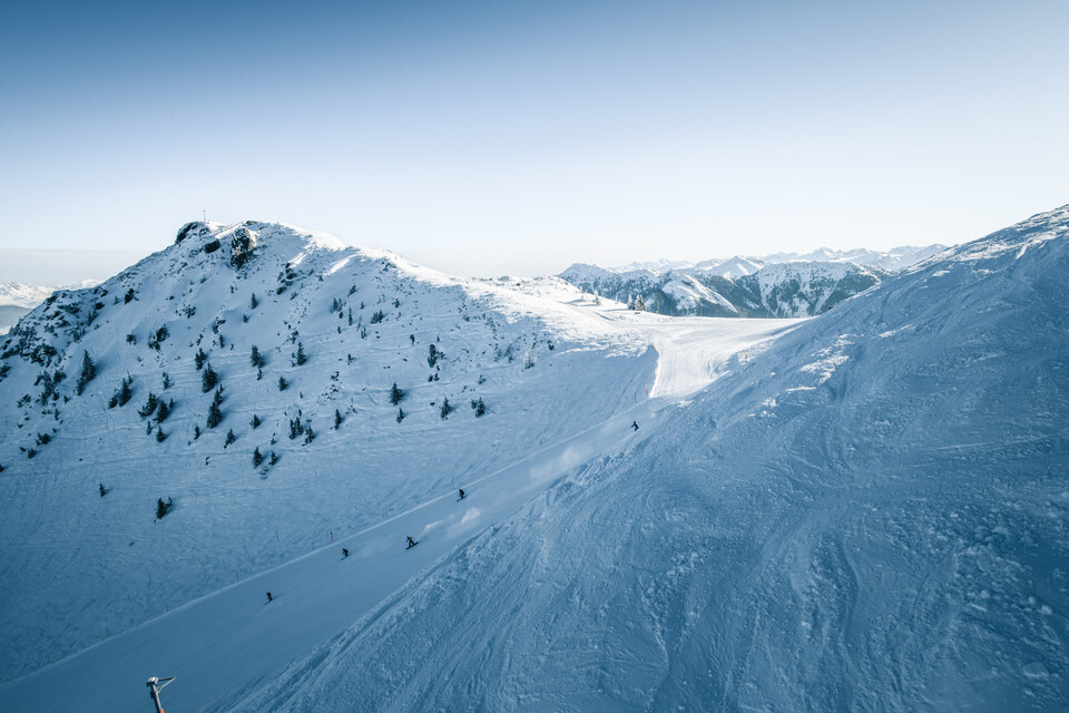 Schwarze Pisten im Skigebiet - Snow Space Salzburg