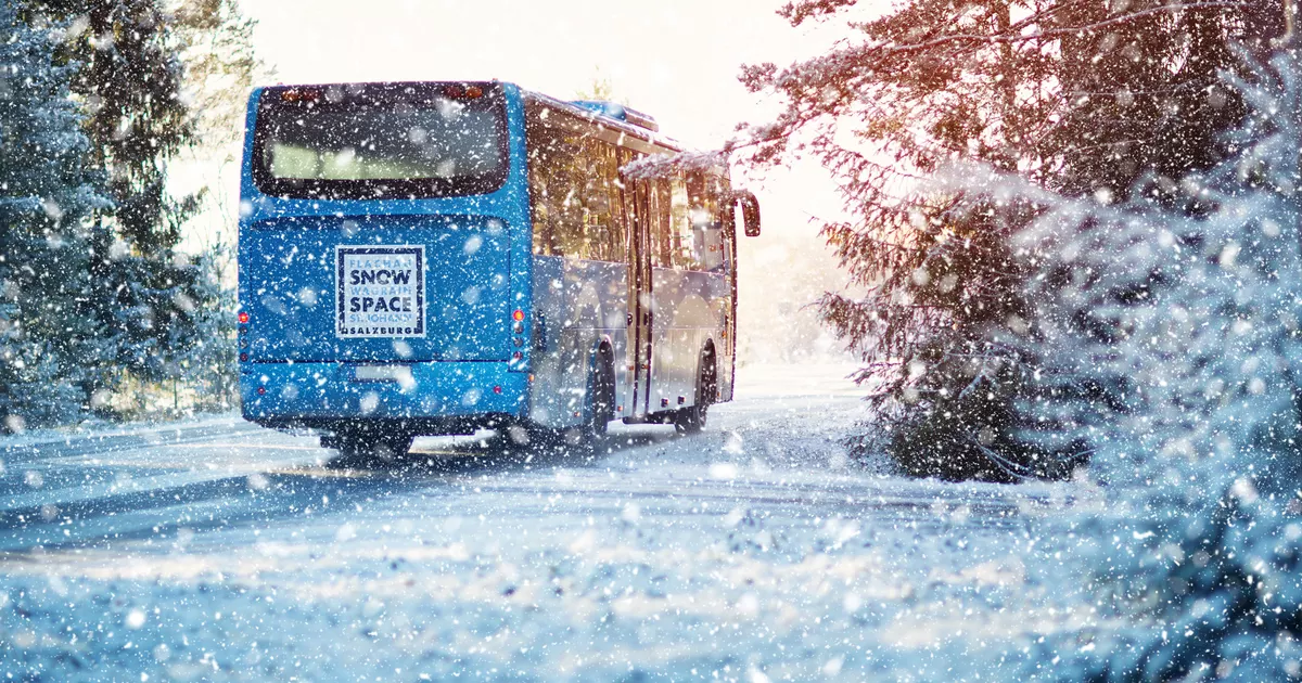 Convenient skibus & skidepots at Snow Space Salzburg resort